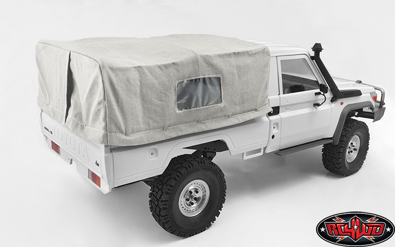 Bed Soft Top w/Cage for Land Cruiser LC70 (White)