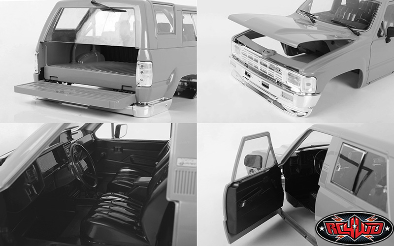 RC4WD 1985 Toyota 4Runner Hard Body Complete Set