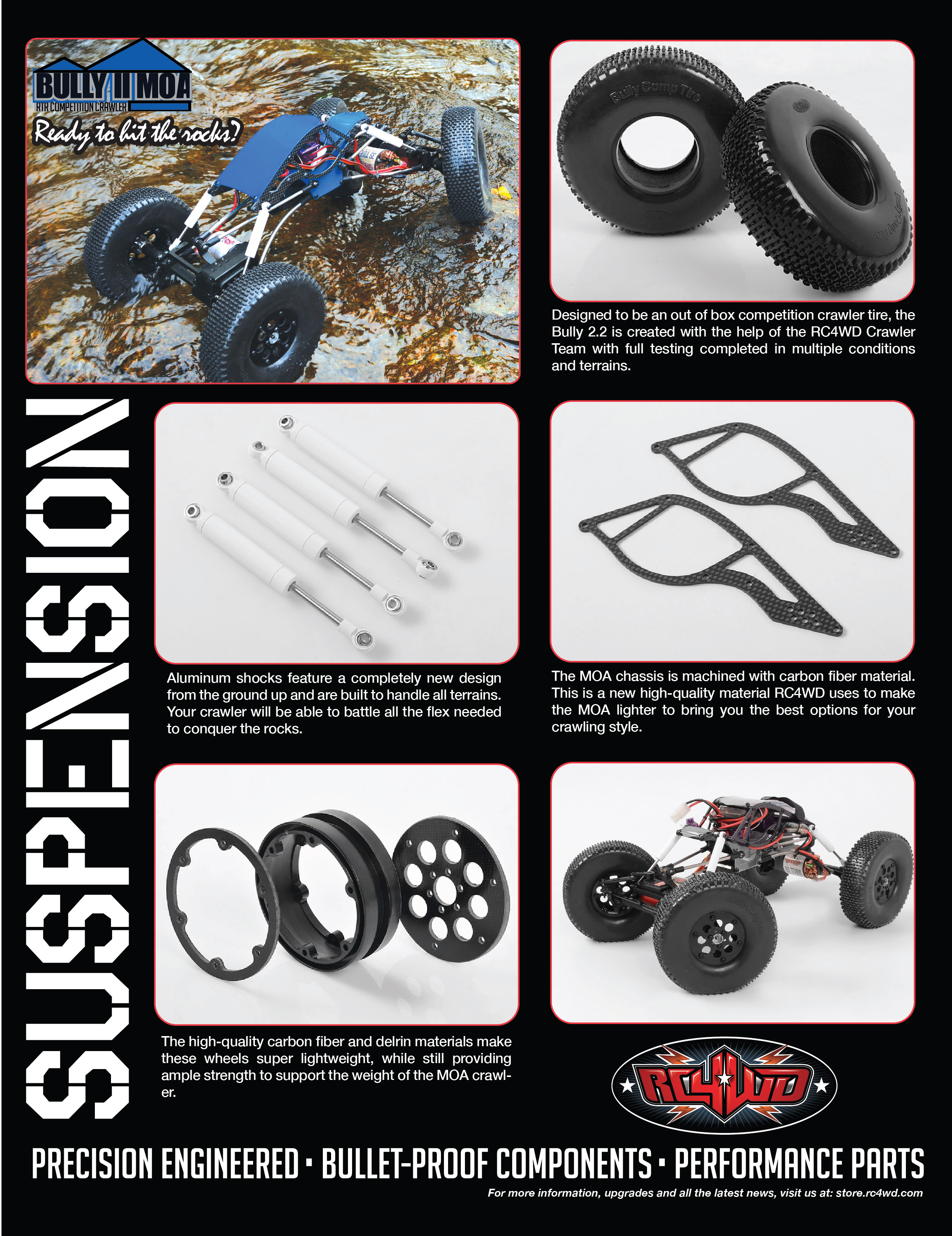 RC4WD BULLY II MOA RTR COMPETITION CRAWLER