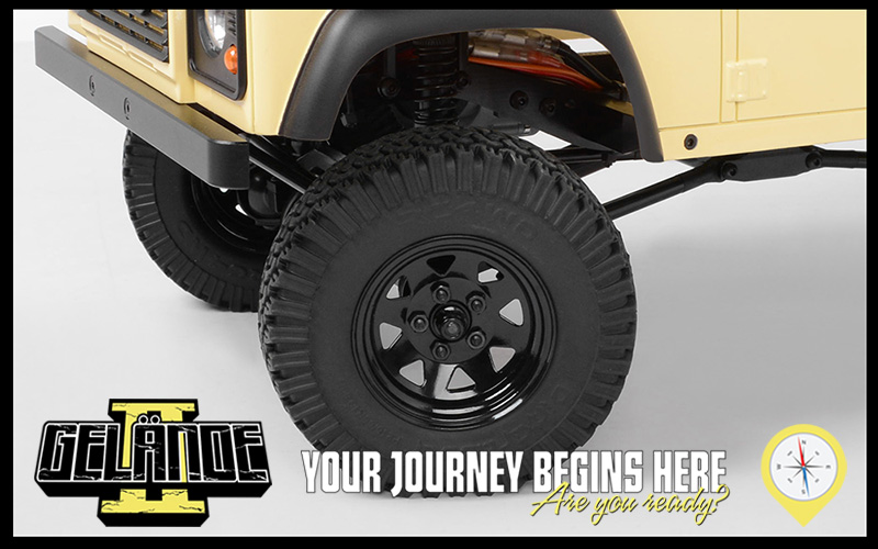 RC4WD GELANDE II "LWB" RTR W/D110 BODY SET - Z-RTR0032