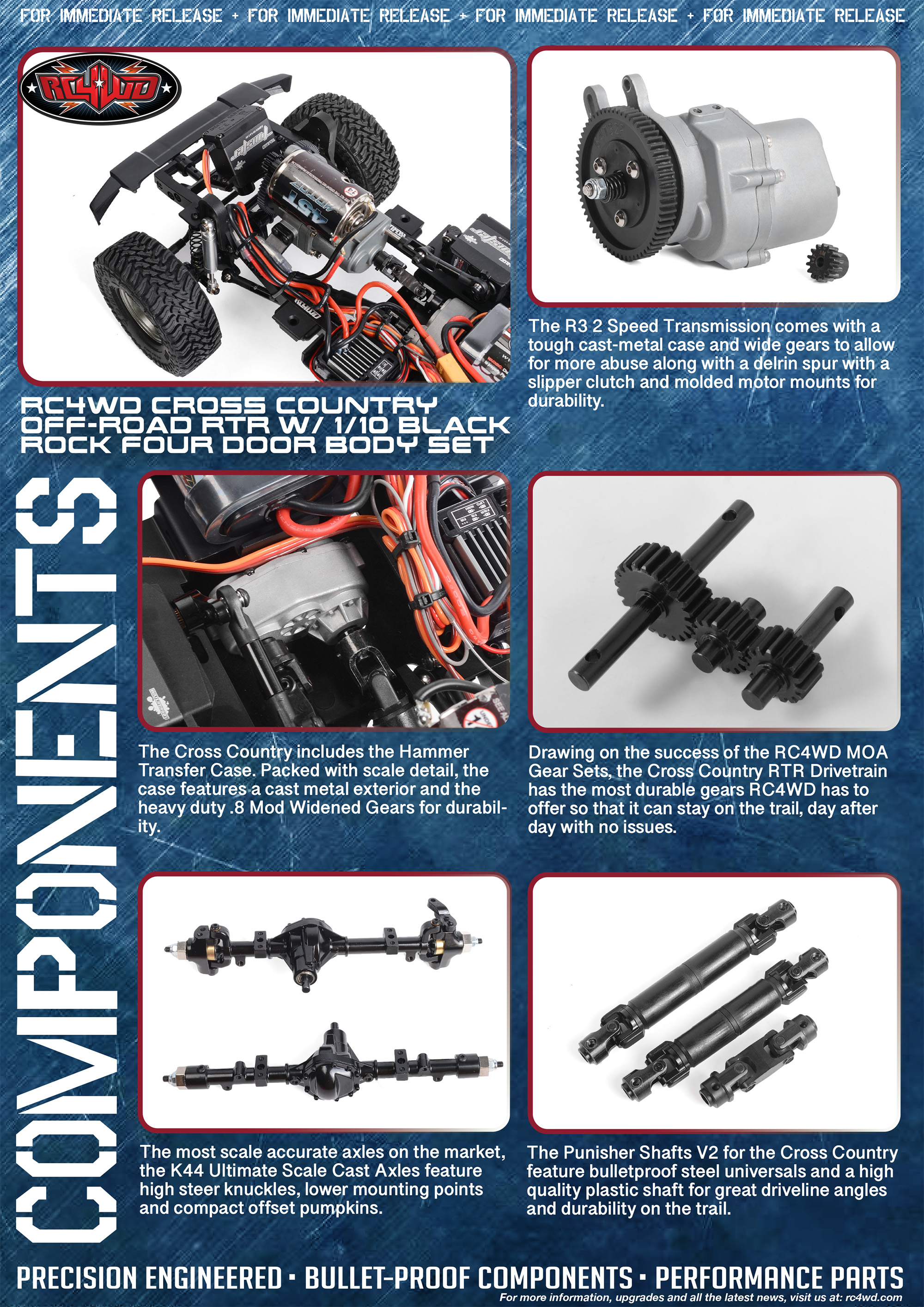 News by RC4WD: Cross Country Off Road RTR | Scalers & Crawlers