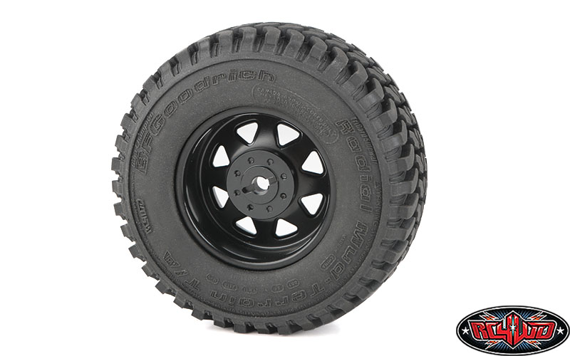 RC4WD Narrow Stamped Steel Wheel Pin Mount 8-Lug-Z-S0119